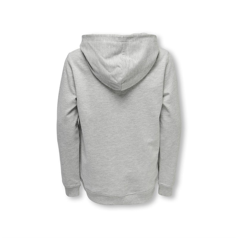 Only Jungen Colin Boston Kapuzenpullover Grau