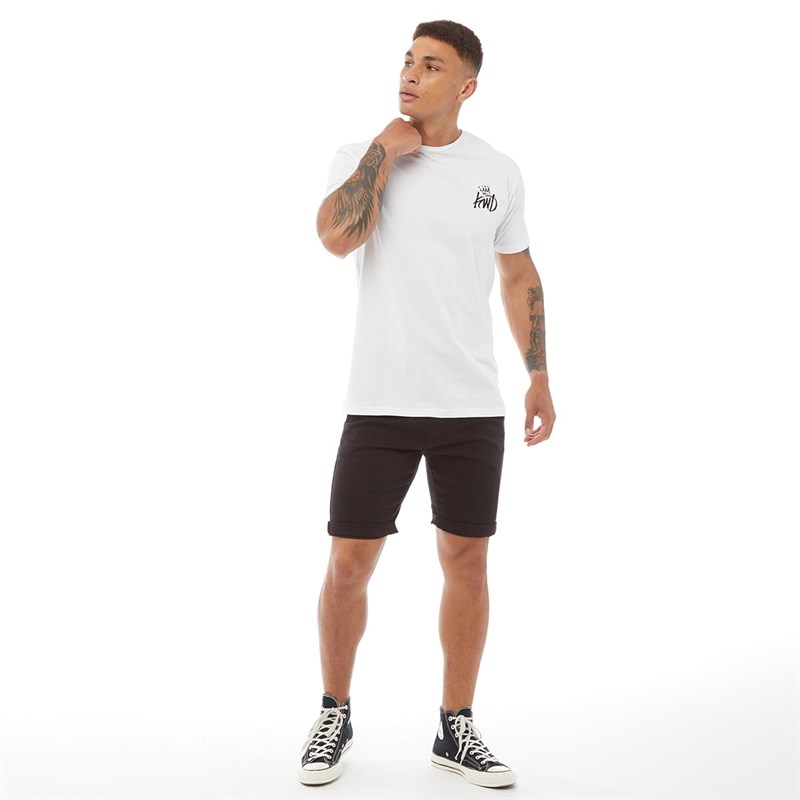 Buy 883 Police Mens Cyril Shorts Black