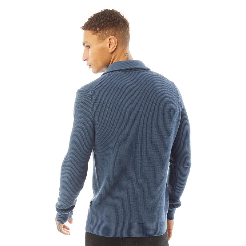 Buy 883 Police Mens Trilld Jumper Navy