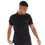 Buy 883 Police Mens Lomas Polo Black