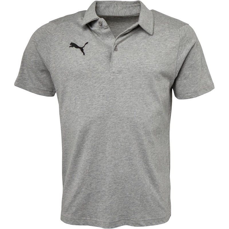 Buy Puma Mens Liga Casuals Polo Medium Grey Heather