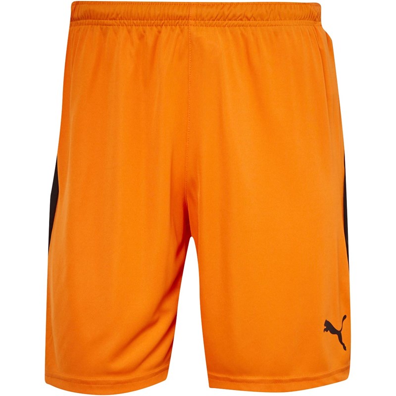 Puma Short de Foot Liga Match Homme Orange