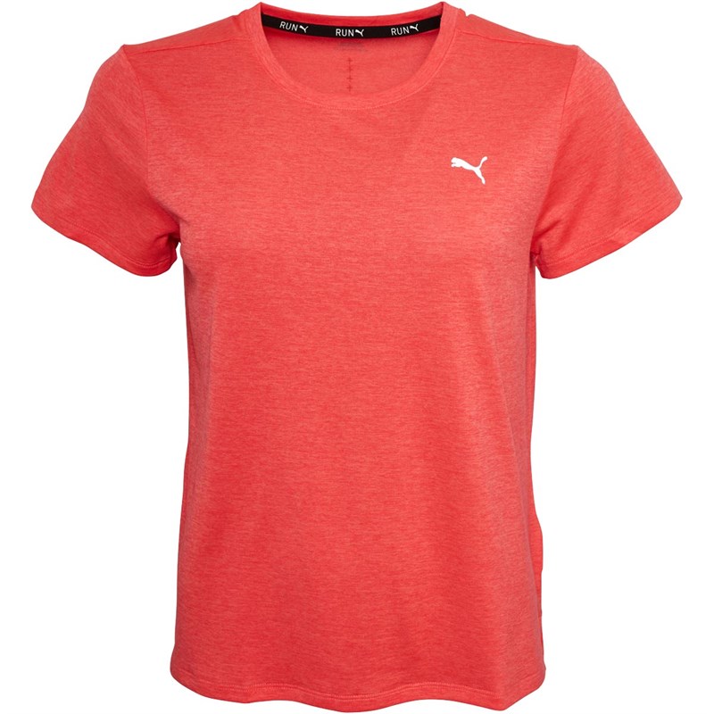 Buy Puma Womens Run Favorite dryCELL Heather Running Top Sunblaze