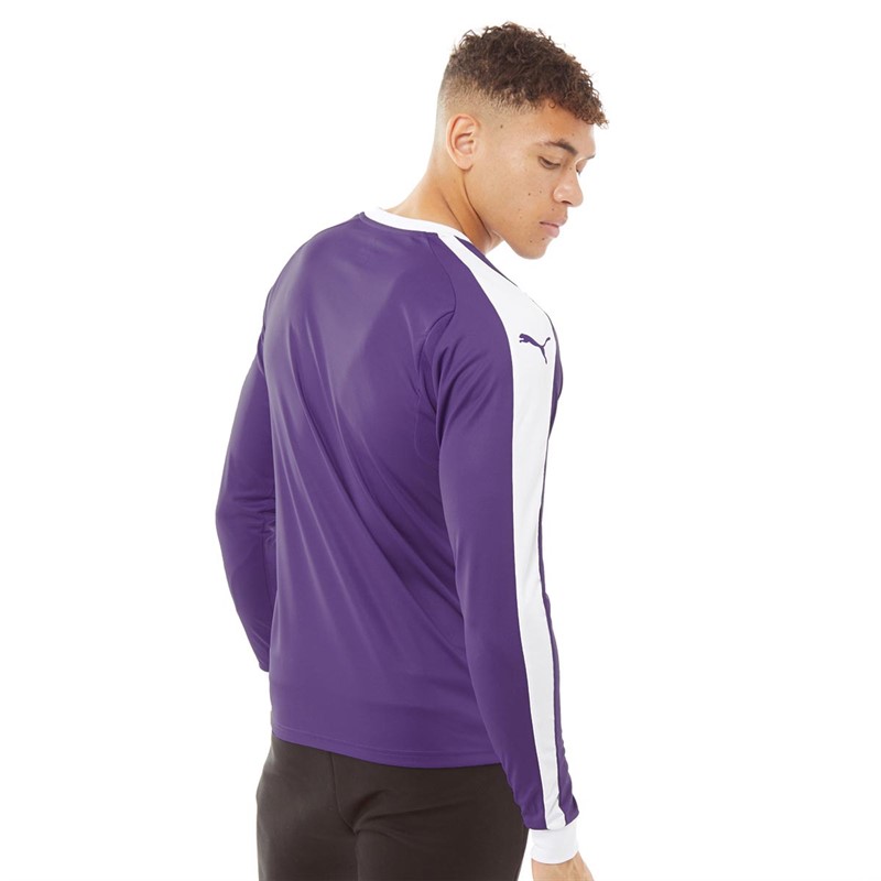 Buy Puma Mens Liga Goalkeeper Jersey Prism Violet/Puma White