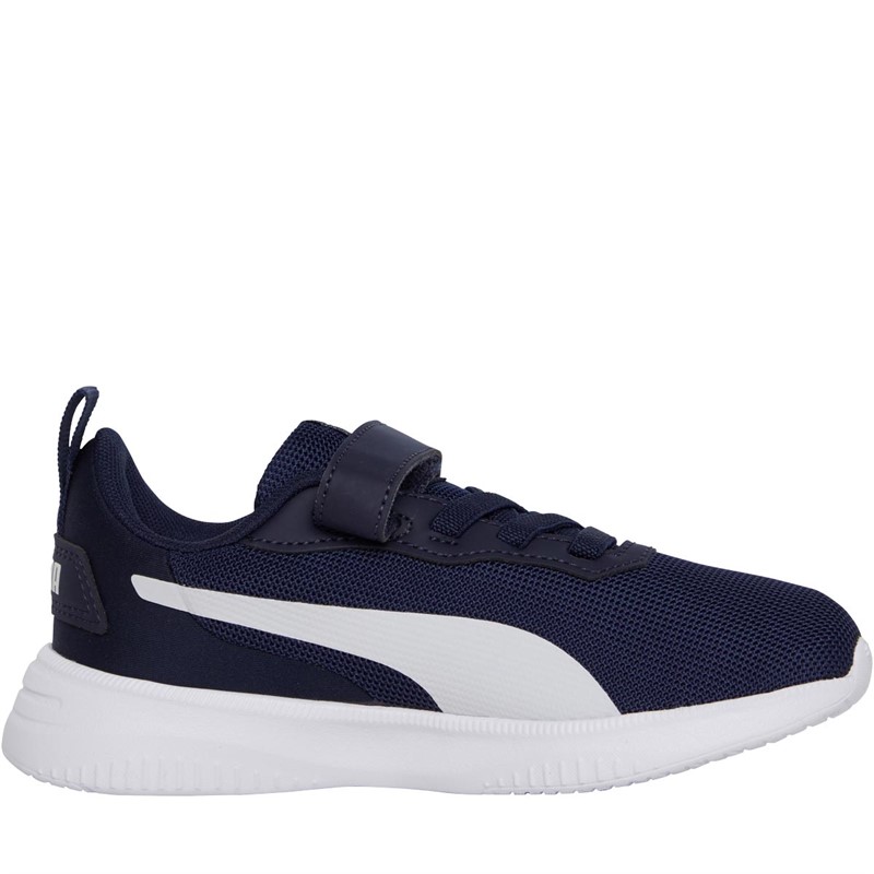 Buy Puma Junior Flyer Flex AC Trainers Blue/Grey