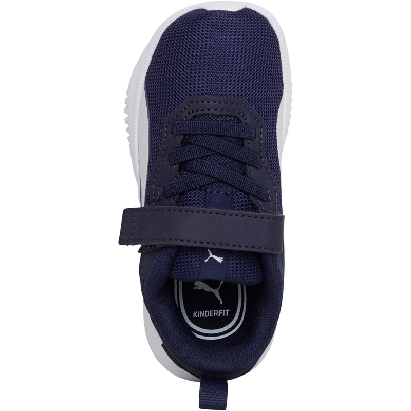 Buy Puma Infant Flyer Flex AC Trainers Blue/Grey