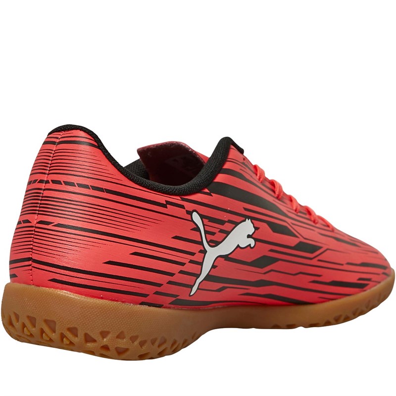 Puma Chaussures de Foot Rapido III IT Indoor Homme Rouge