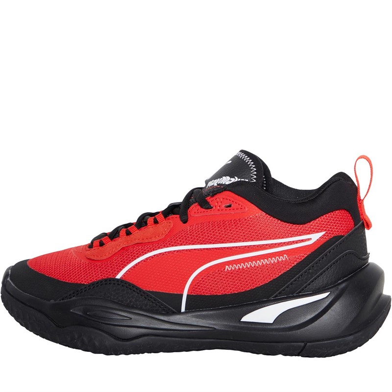 Buy Puma Junior Playmaker Trainers High Risk Red