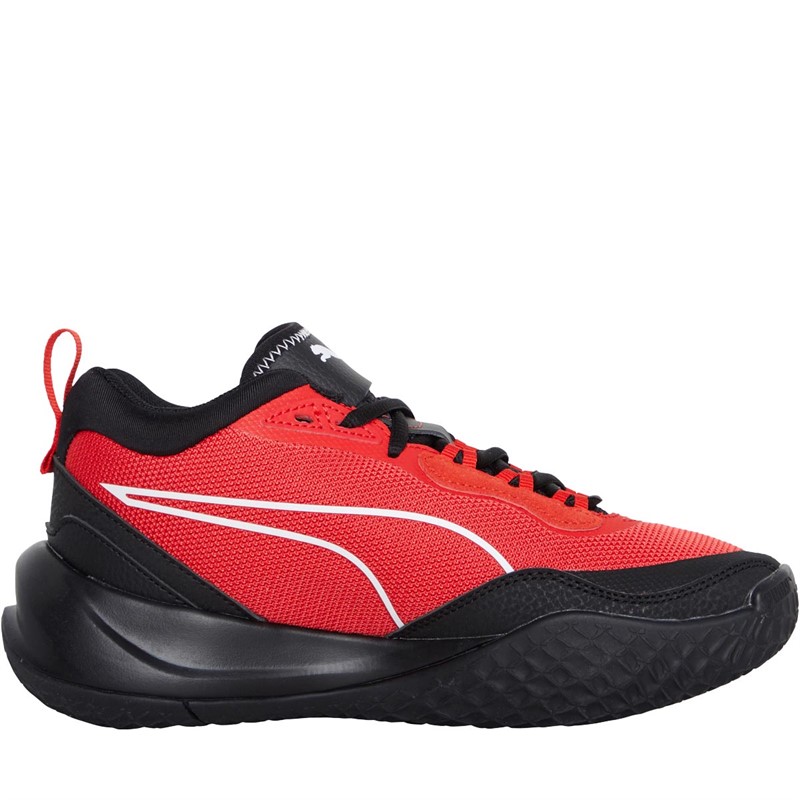 Buy Puma Junior Playmaker Trainers High Risk Red