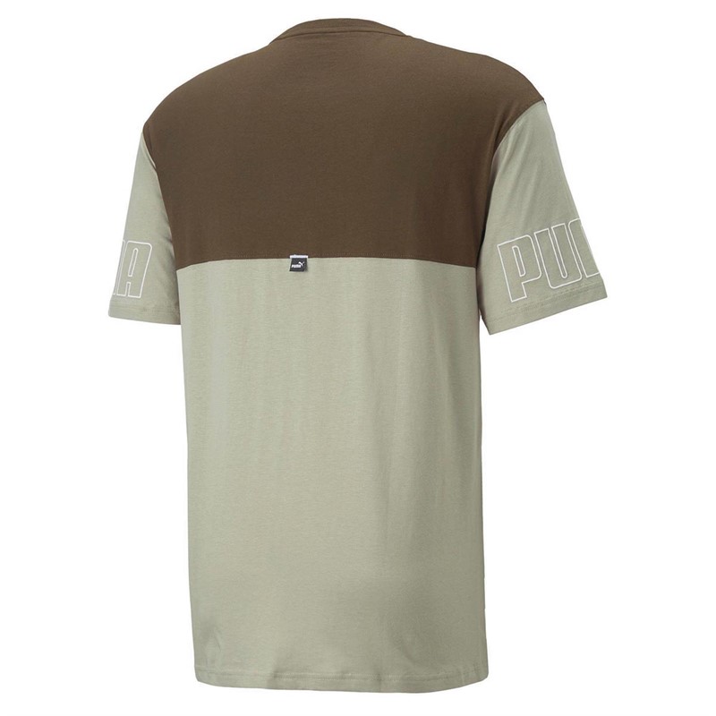 Puma T-Shirts Power Homme Gris