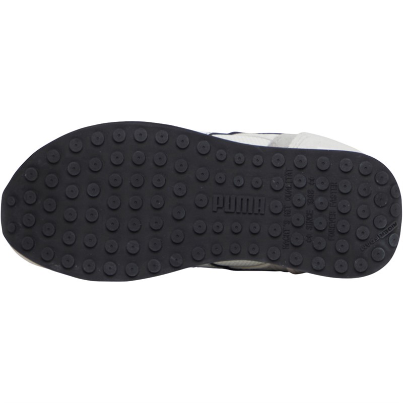 Buy Puma Infant Boys Future Rider Double Two AC Trainers Grey/White