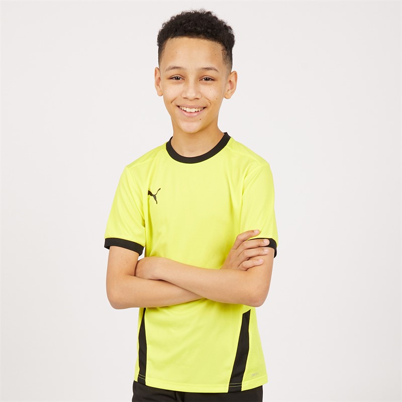 Buy Puma Junior Boys Goal 23 Jersey Fluo Yellow/Puma Black