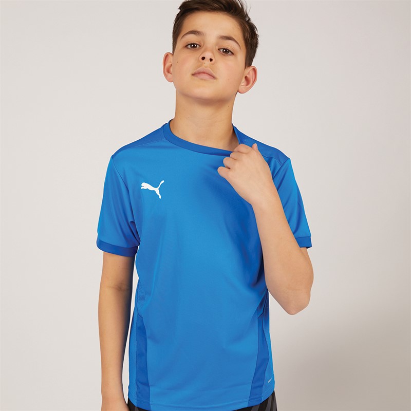 Buy Puma Junior Boys Goal 23 Jersey Electric Blue Lemonade/Team Power Blue