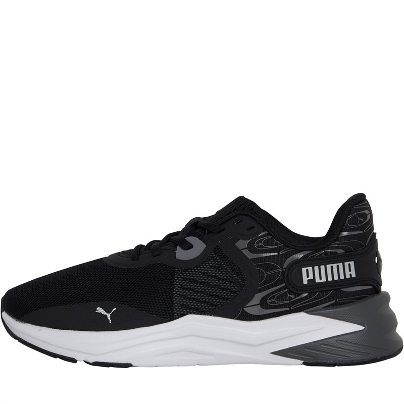 Buy Puma Womens Disperse XT 3 Retro Glam Training Shoes Black/White/Silver