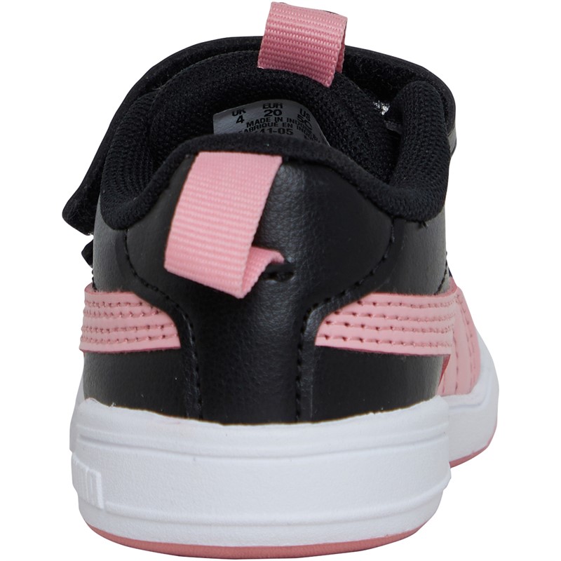 Buy Puma Infant Girls Multiflex SL V Trainers Black/Peony