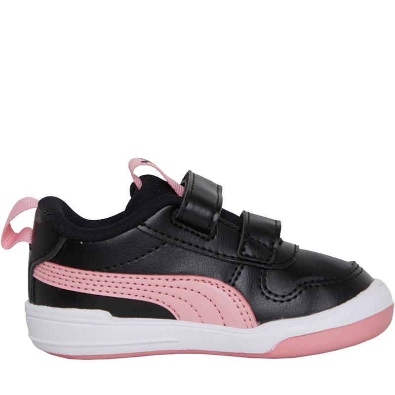 Buy Puma Infant Girls Multiflex SL V Trainers Black/Peony