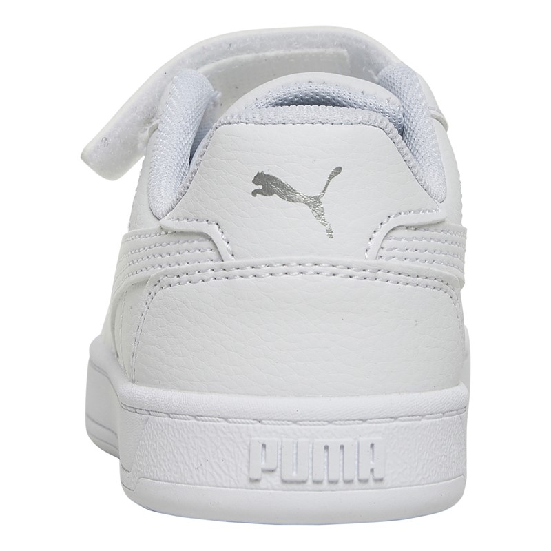 Buy Puma Kids Caven 2.0 AC+ Trainers White/Silver/Blue