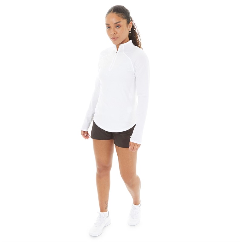 Buy Puma Womens Shine 1/4 Zip Golf Top Bright White