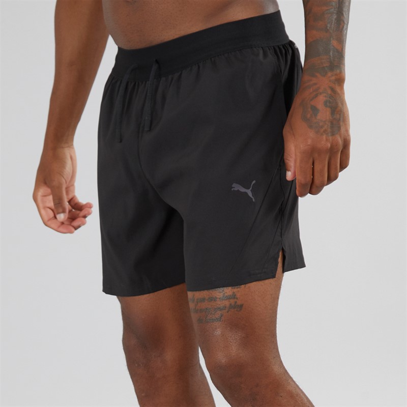Buy Puma Mens Training Woven 5 Inch Shorts Puma Black
