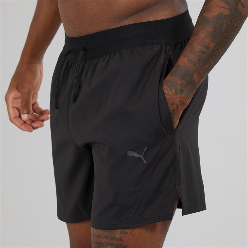 Buy Puma Mens Training Woven 5 Inch Shorts Puma Black