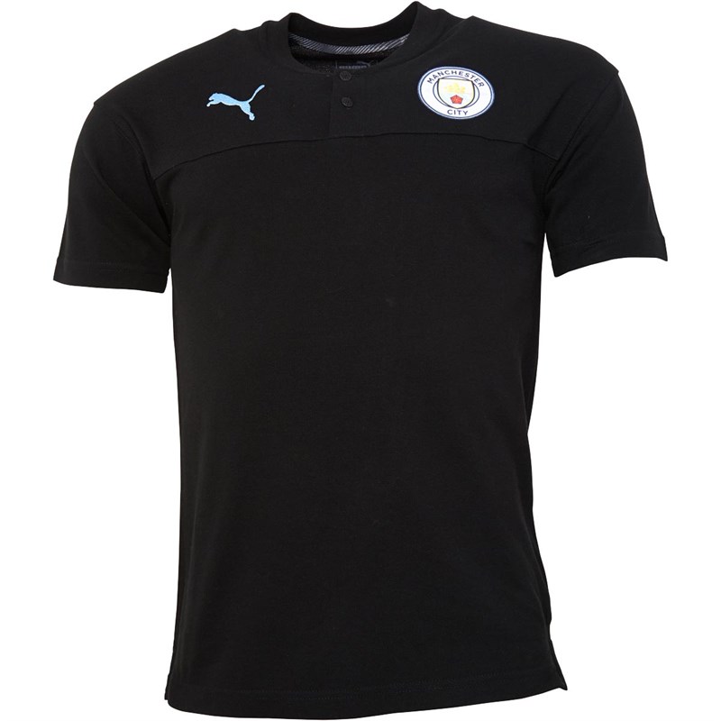 Buy Puma Mens Mcfc Manchester City Casuals Polo Black