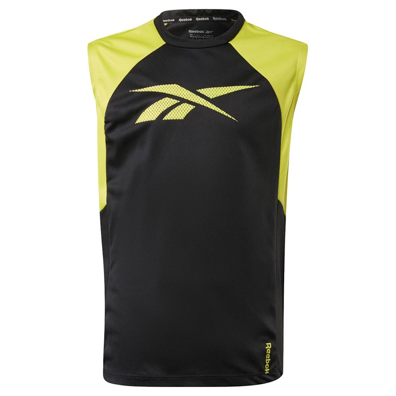 Buy Reebok Childrens Muscle Tee Black