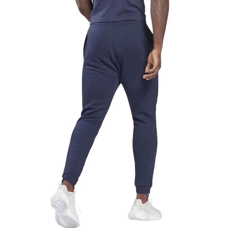 Buy Reebok Mens Training Essentials Vector Logo Training Pants Vector Navy