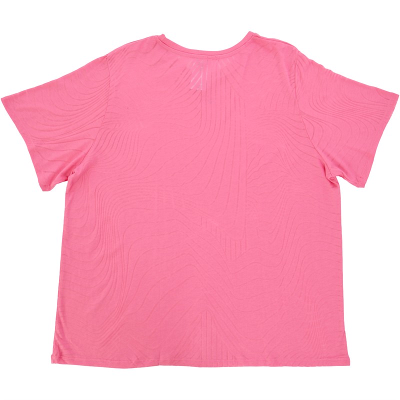 Buy Reebok Womens Burnout Top Plus Size True Pink