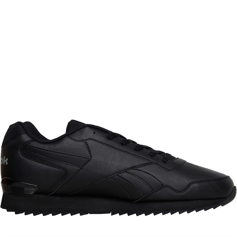 Buy Reebok Classics Mens Reebok Glide Ripple Trainers Cblack/Cblack/Pugry5