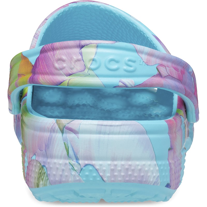 Buy Crocs Classic Palm Print Clogs Neptune/Multi