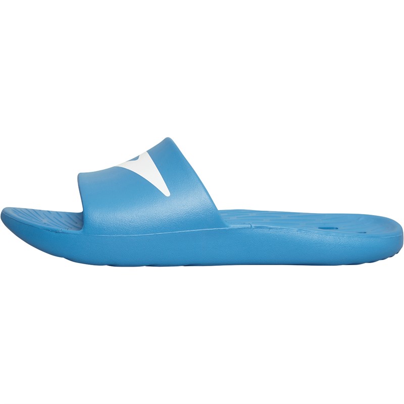 Buy Speedo Mens One Piece Slides Blue Buy Speedo Mens One Piece Slides Blue