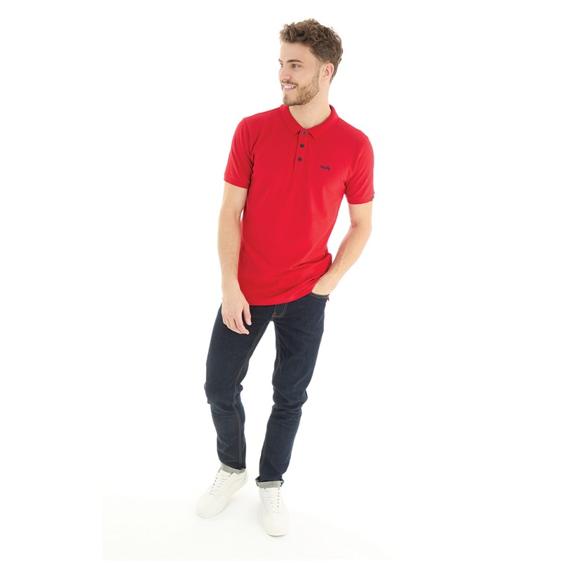 Buy Tokyo Laundry Mens Mortimer Polo Red