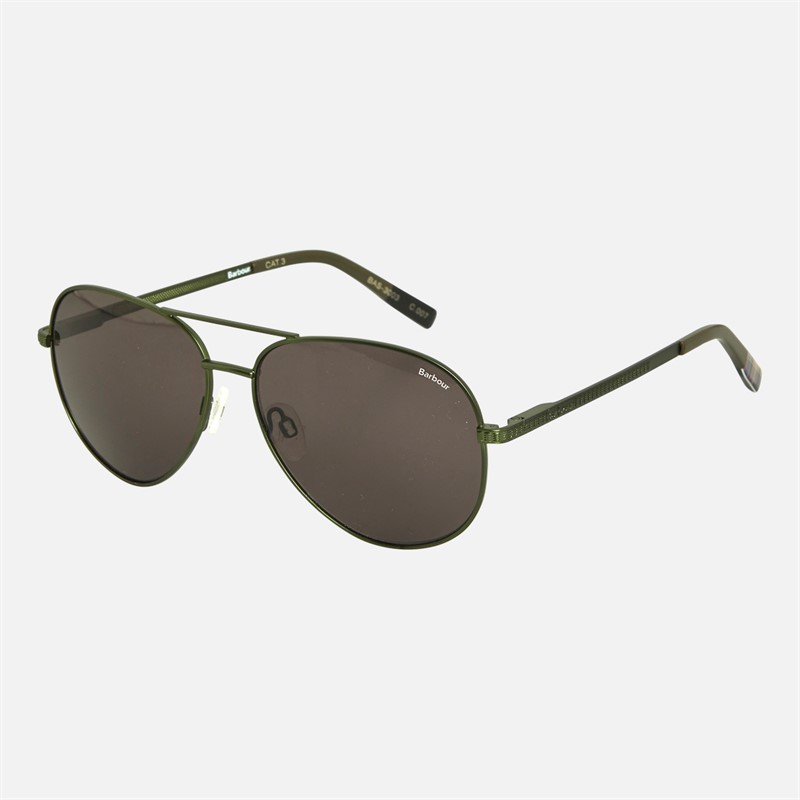 Buy Barbour Mens Sunglasses Green