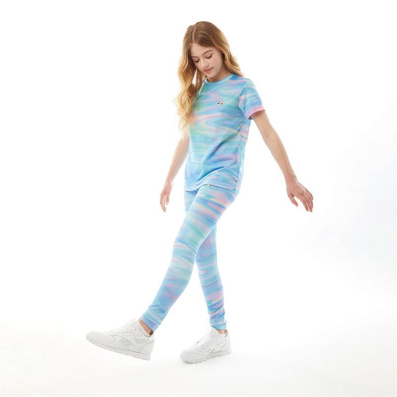 Buy L'amore Couture Girls Rainbow Leggings Multi