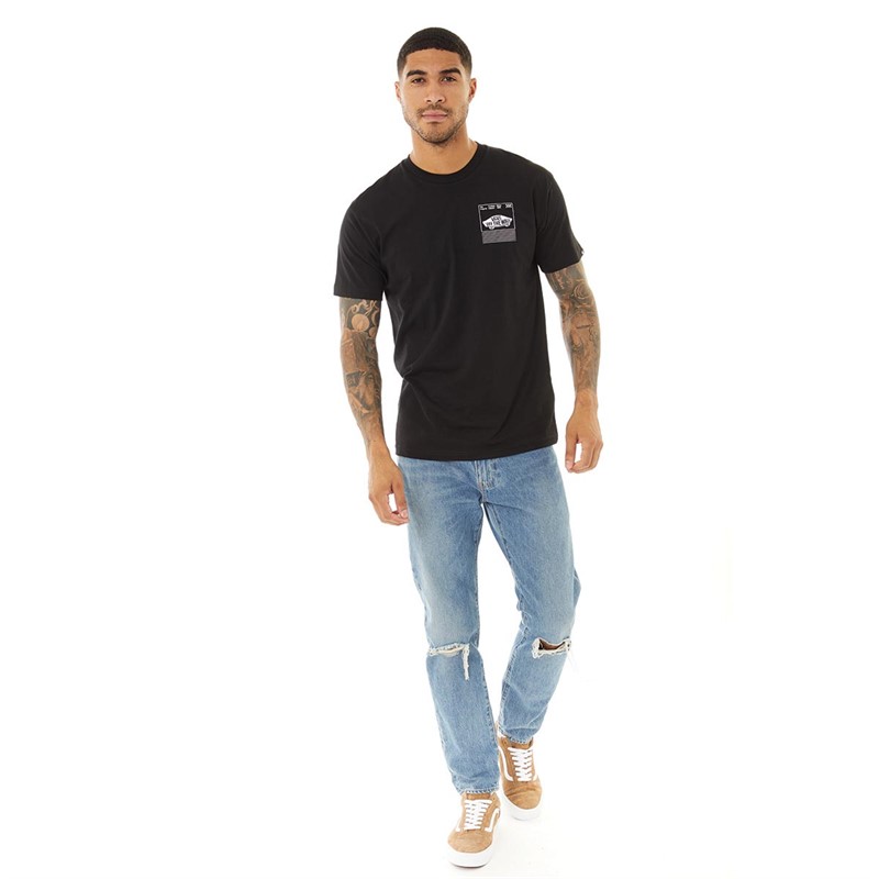 Buy Vans Mens Transfixed T-Shirt Black