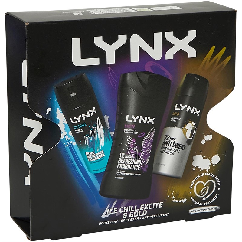 Buy LYNX Mens All Stars Trio Set Three Piece Multi
