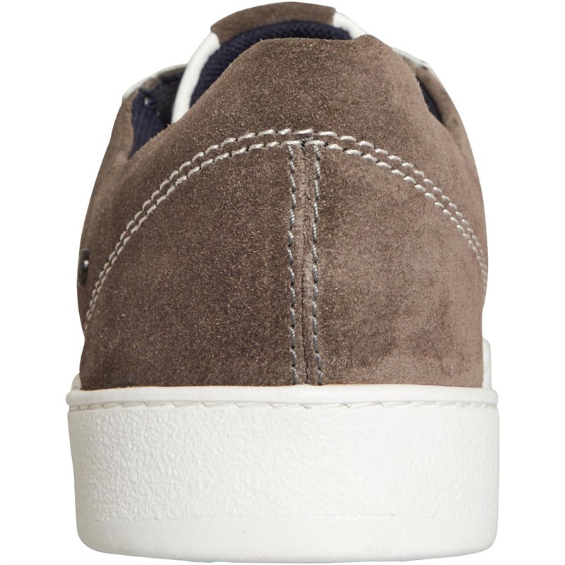 Buy Base London Mens Crew Trainers White/Grey