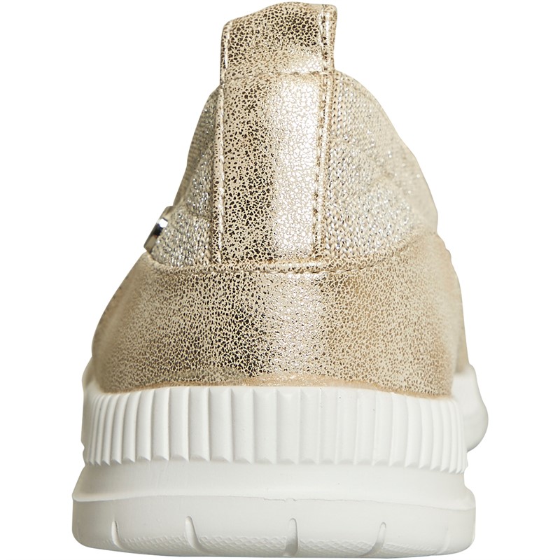 Buy Xti Womens 141218 Textile Shoes Gold