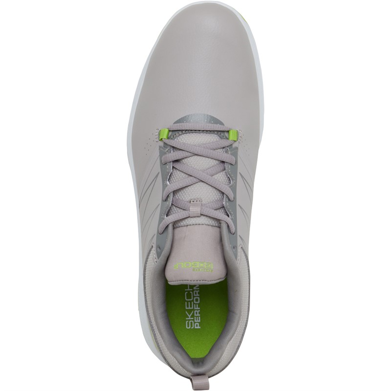 Buy SKECHERS Mens Go Golf Torque Waterproof Golf Shoes Grey/Lime