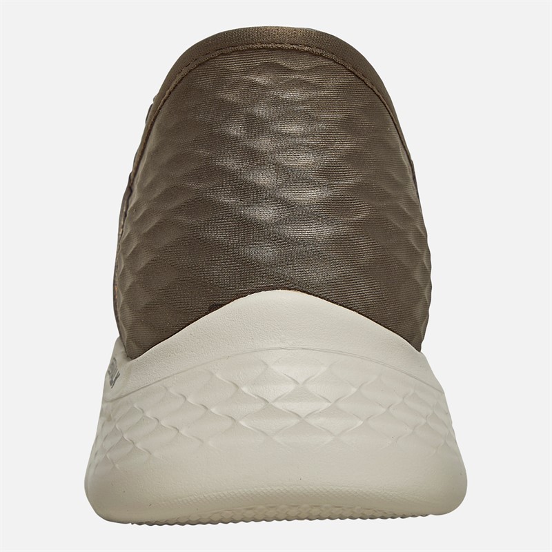 Buy SKECHERS Mens Slip-Ins Go Walk Flex Hands Up Trainers Brown
