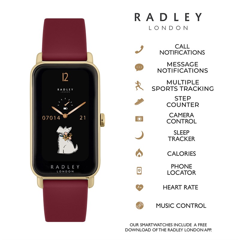 Buy RADLEY Womens Watch Red