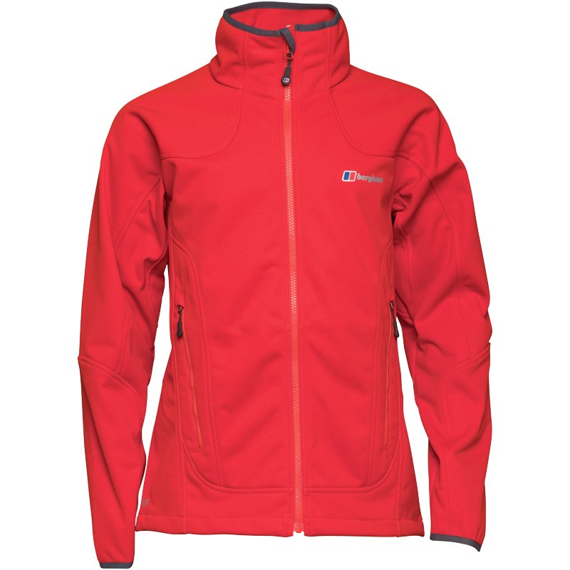 Berghaus Mens Millbeck Gore Windstopper Soft Shell Jacket Red | Leelith